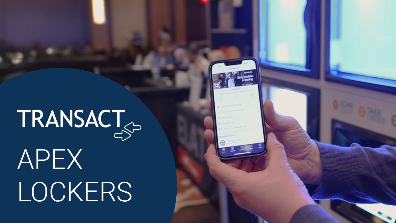 Efficient Order Pickup with Transact Campus & Apex Lockers