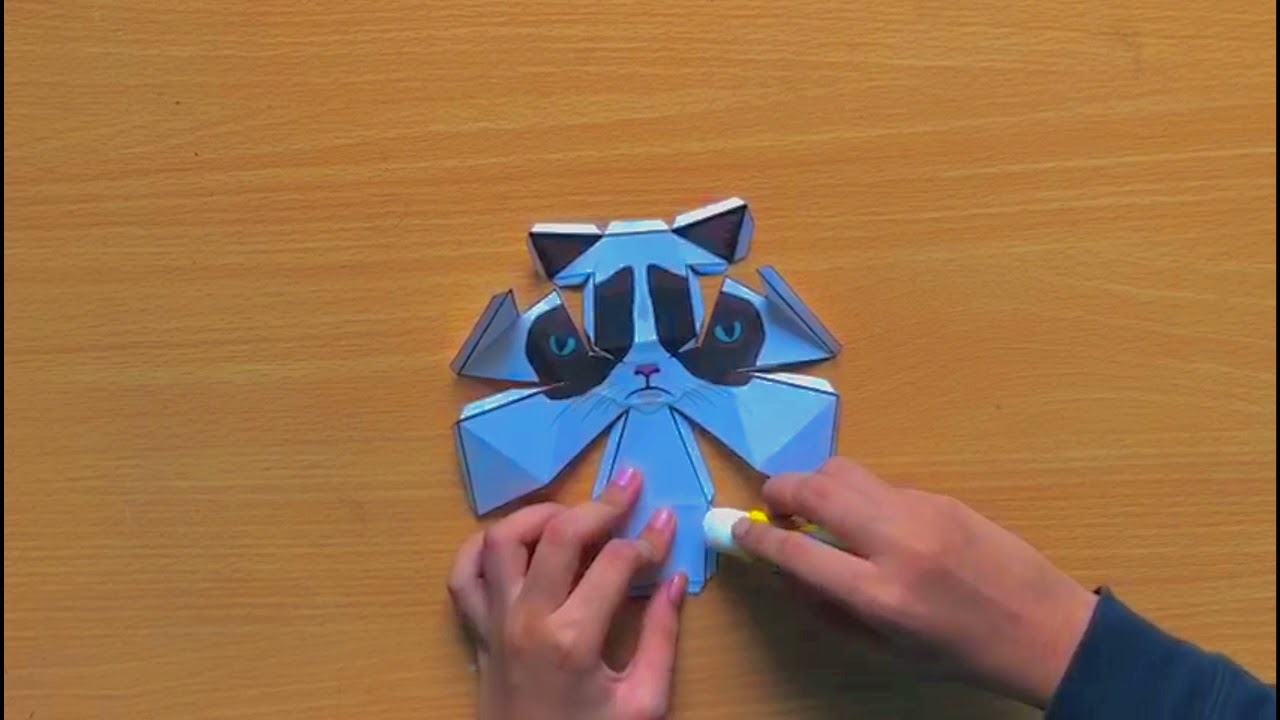 Ceiling cat | paper craft | let's create it