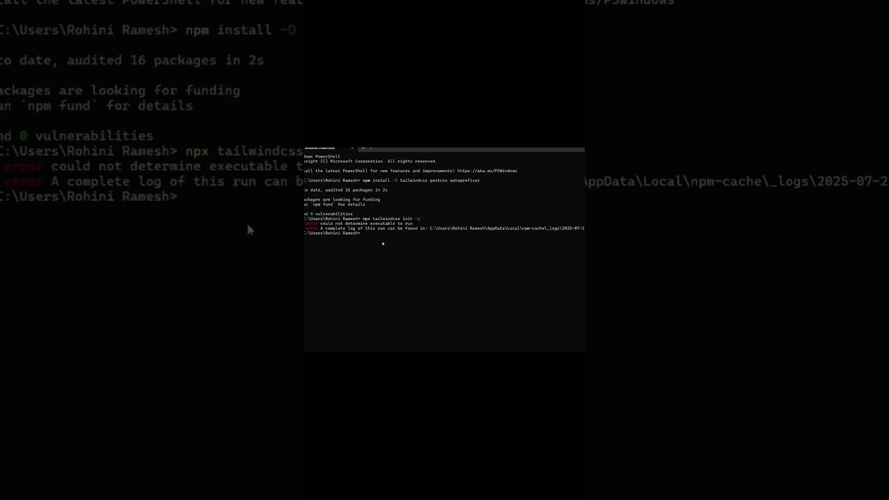 Tailwind CSS Not Working? Here’s the Fix! 💥