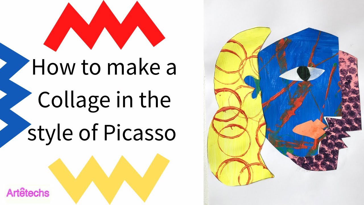How to Make a Picasso Collage.