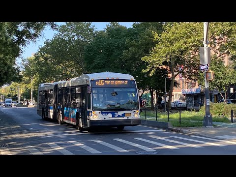 NYCTA Bus 2023 60fps Exclusive: 2010 NovaBUS LFSA #1254 on the M15 Local