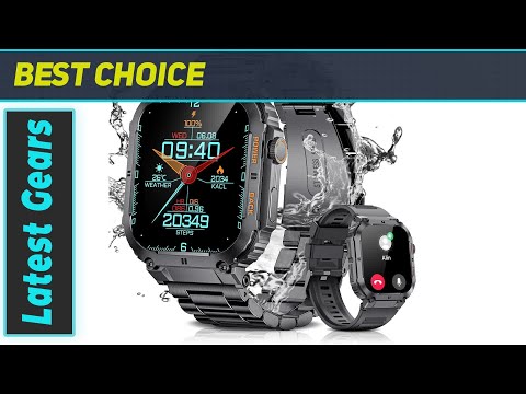 The Ultimate Military Smart Watch? ESFOE 1.96’’ IP68 Waterproof Tactical Sport Fitness Tracker