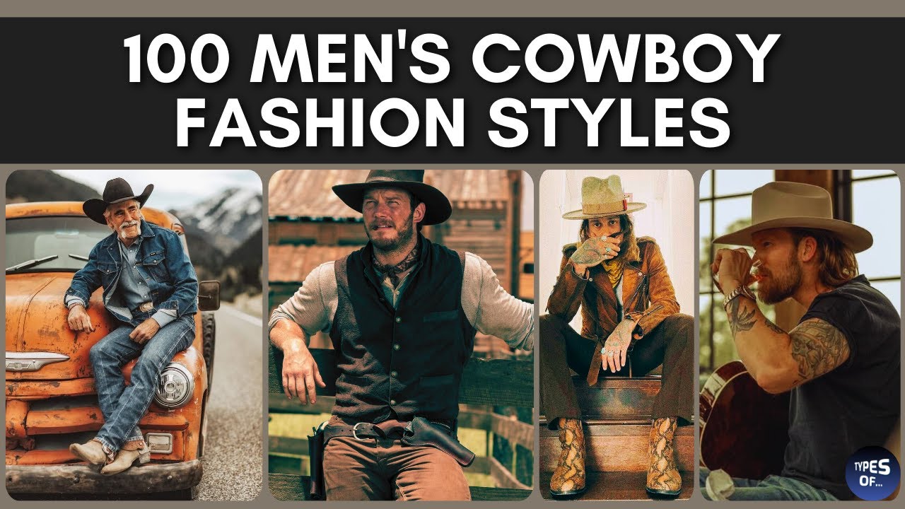 100 Men's Cowboy Fashion Styles