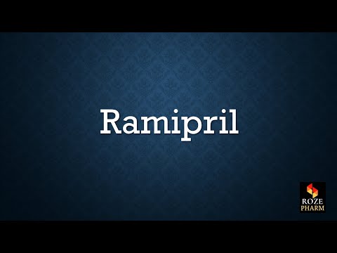 Ramipril Pronunciation, How to say ramipril