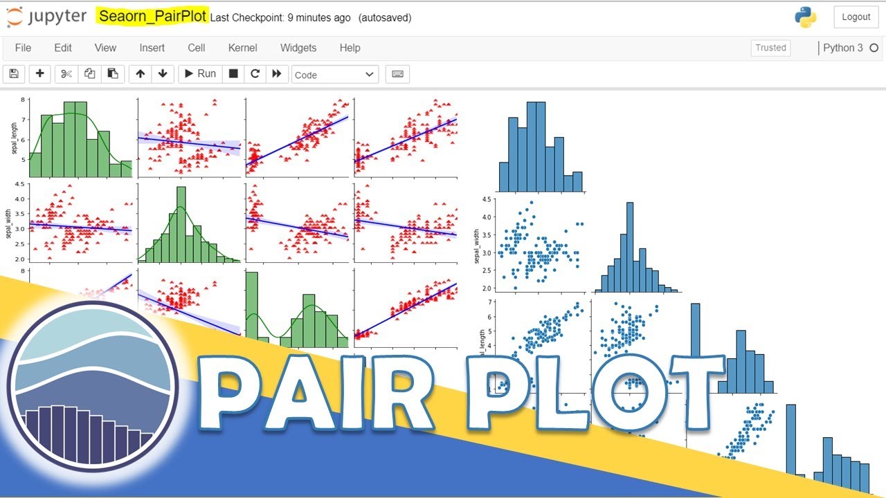 Python Seaborn - 15|What is a Pair Plot and How to Create this Using Seaborn in Python