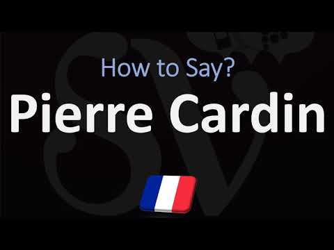 How to Pronounce Pierre Cardin? (CORRECTLY) | French & ENglish Pronunciation