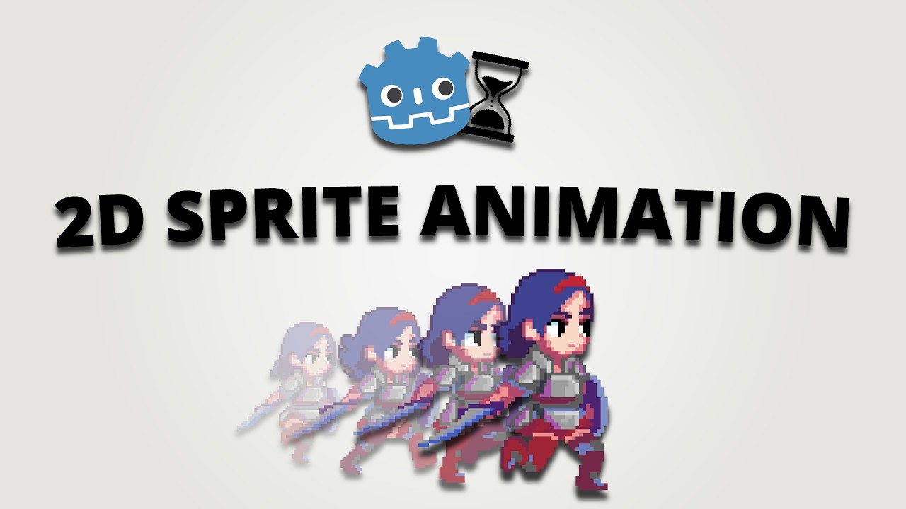 Godot 2D Sprite Animation - The Basics in 4 Minutes