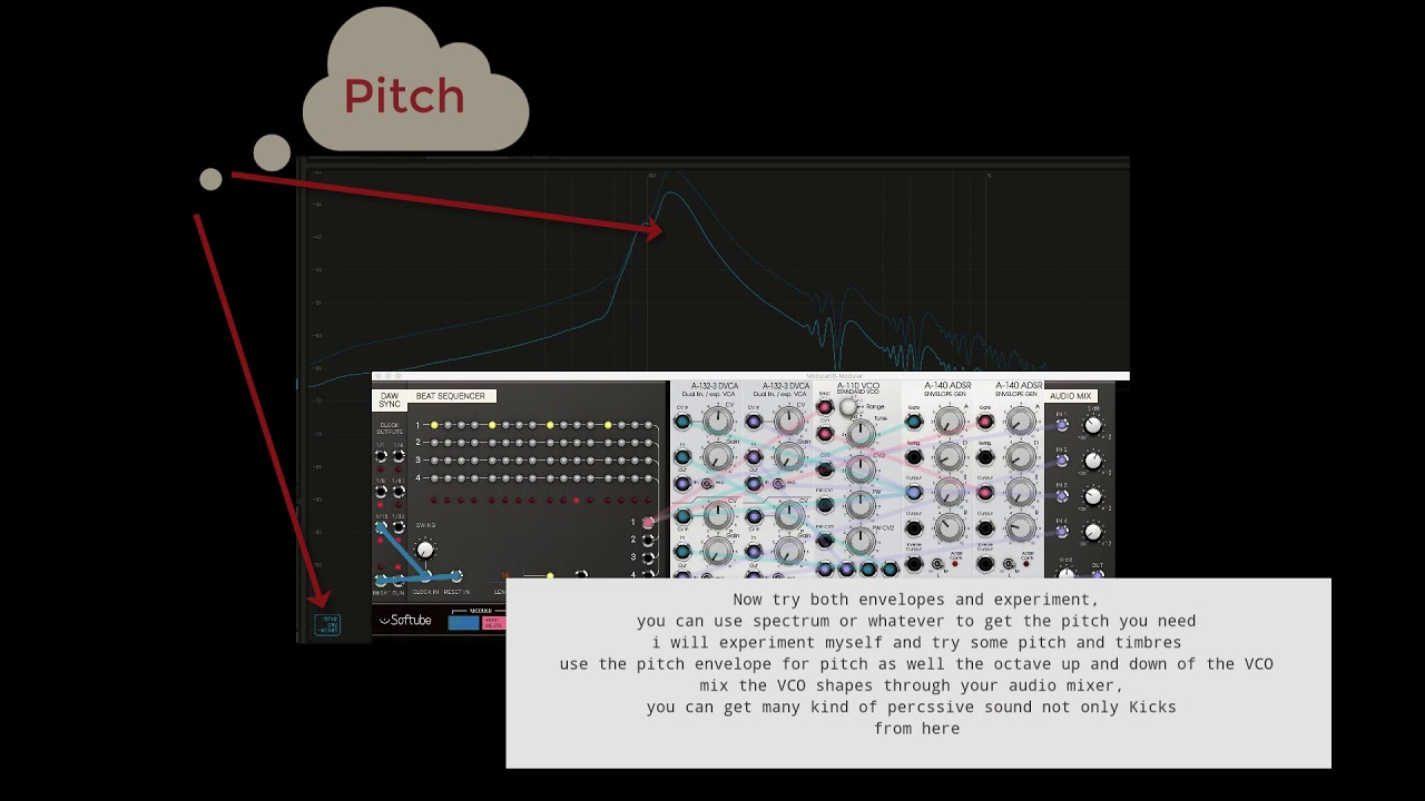 Kick a La Tobi Neumann (Softube Modular Tutorial)