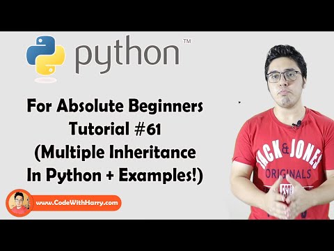 Learn Multiple Inheritance | Python Tutorials For Absolute Beginners In Hindi 61 - Mind Luster