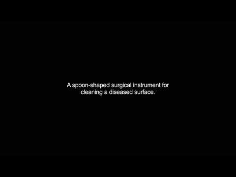 curette video Dictionary meaning and pronunciation