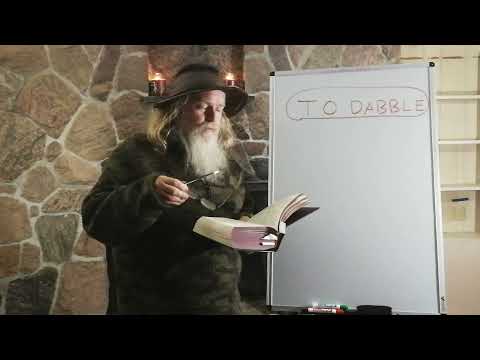476 DEFINITION OF THE WORD: DABBLE