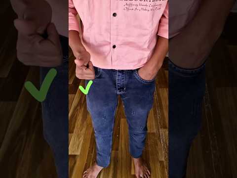 Long shirt ko short karne ka unik tarika.#an easy way to shorten a long shirt#fashion #viralvideo