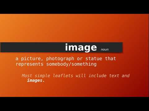 image , Meaning of image , Definition of image , Pronunciation of image