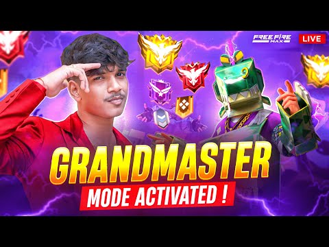🔥Grandmaster Live Rank Push Free Fire Telugu - Dhanush FF Gamer - Telugu Gaming Live #dfg