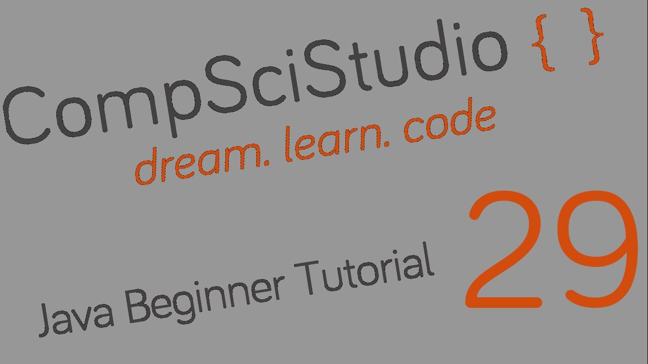 Java Beginner Programming Tutorial 29 Constructors