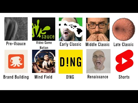 The 10 Eras of VSauce Explained