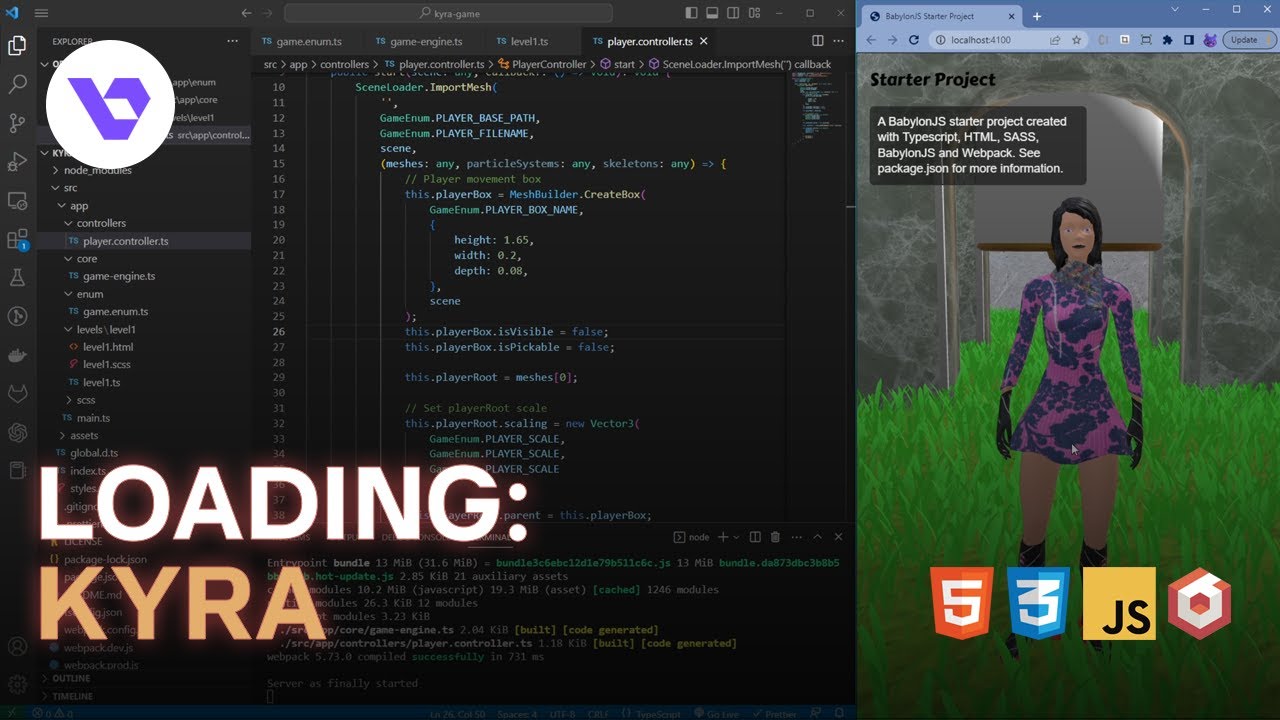 Loading player(Kyra)