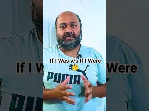 If I Was vs. If I Were Ka Kya Scene Hai❓❓(Explained in HINDI) | #englishinhindi #competitiveenglish