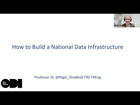 How to build a National Data Infrastructure