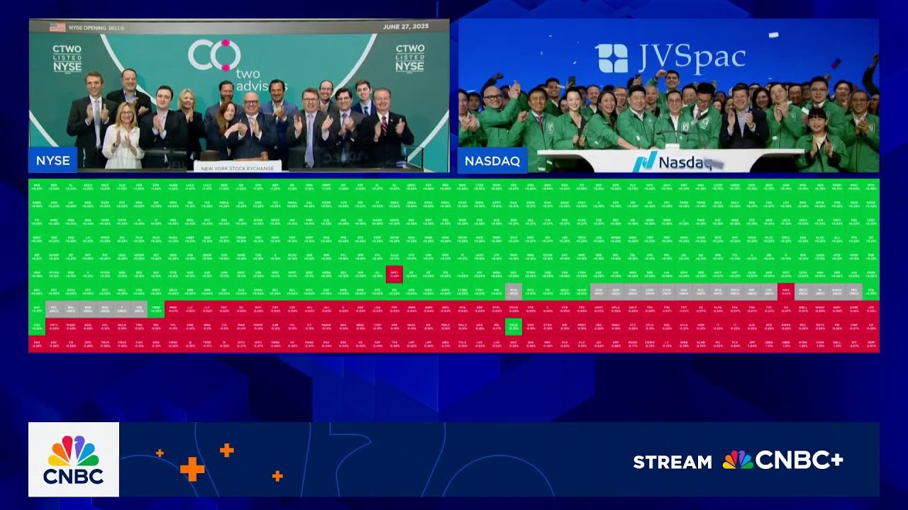 Opening Bell: June 27, 2025
