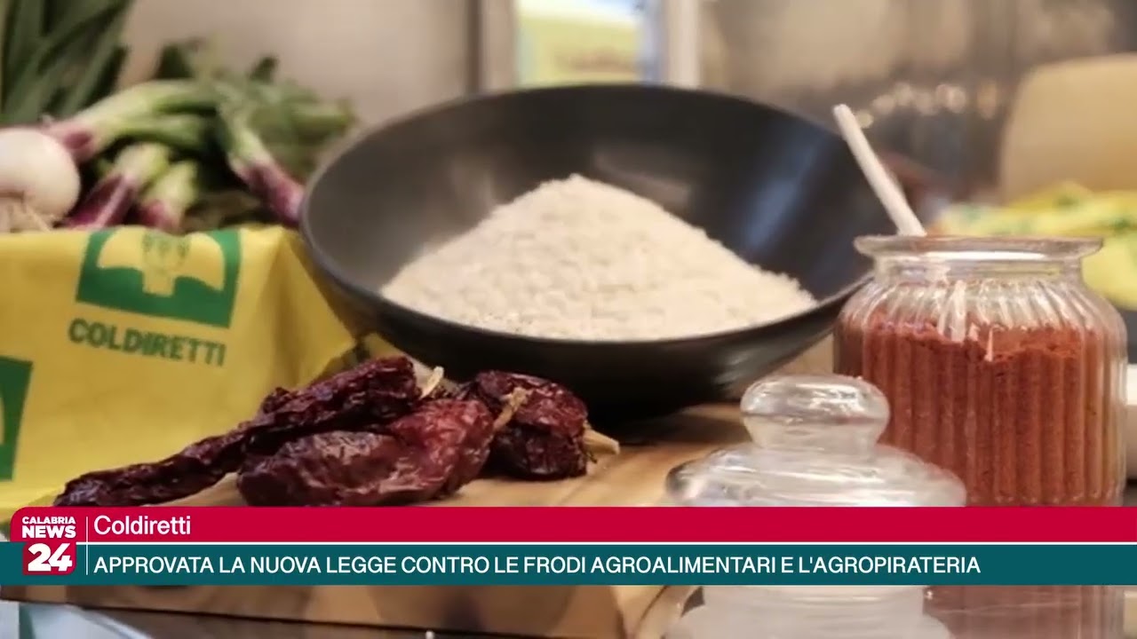 Coldiretti - New law against agri-food fraud and agri-piracy approved