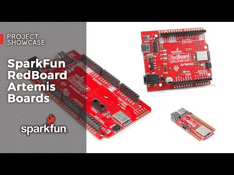 Product Showcase: SparkFun RedBoard Artemis Boards: A New video by ...