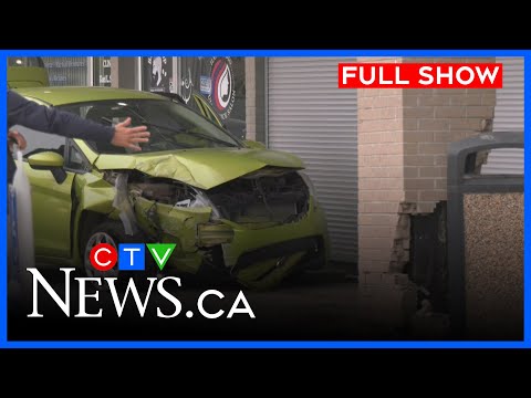3 children hospitalized after car hits building | CTV News Edmonton at 11:30 for June 25, 2025