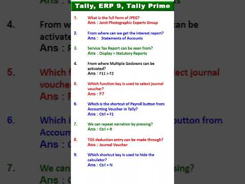 What is the full form of JPEG? | Tally | Tally ERP 9 | Accounting | #shorts #gk #english