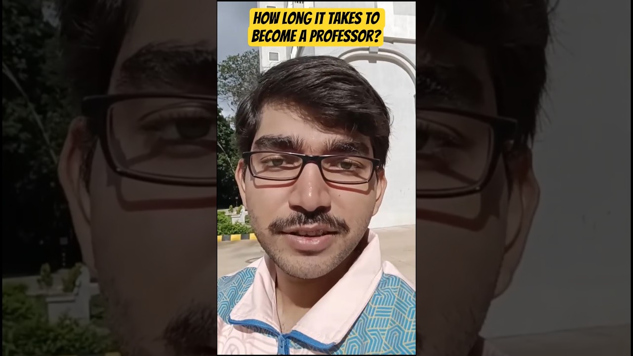How long does it take to become a Professor? Research Lab | PhD journey #academia #phd