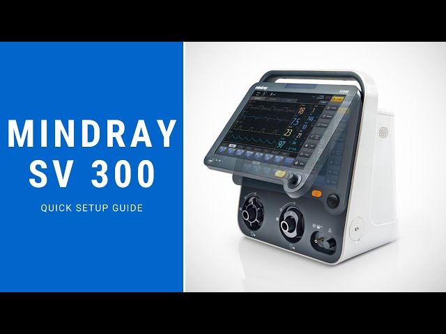 Medical Ventilator - Mindray Ventilator Sv 300 Trader - Retailer from ...