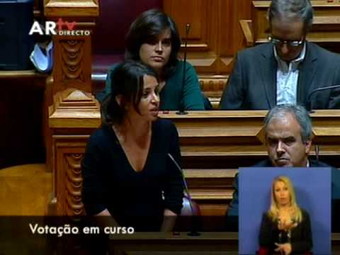 Ana Drago: “o que vimos nesta votação foi um ensaio de Bloco Central ...