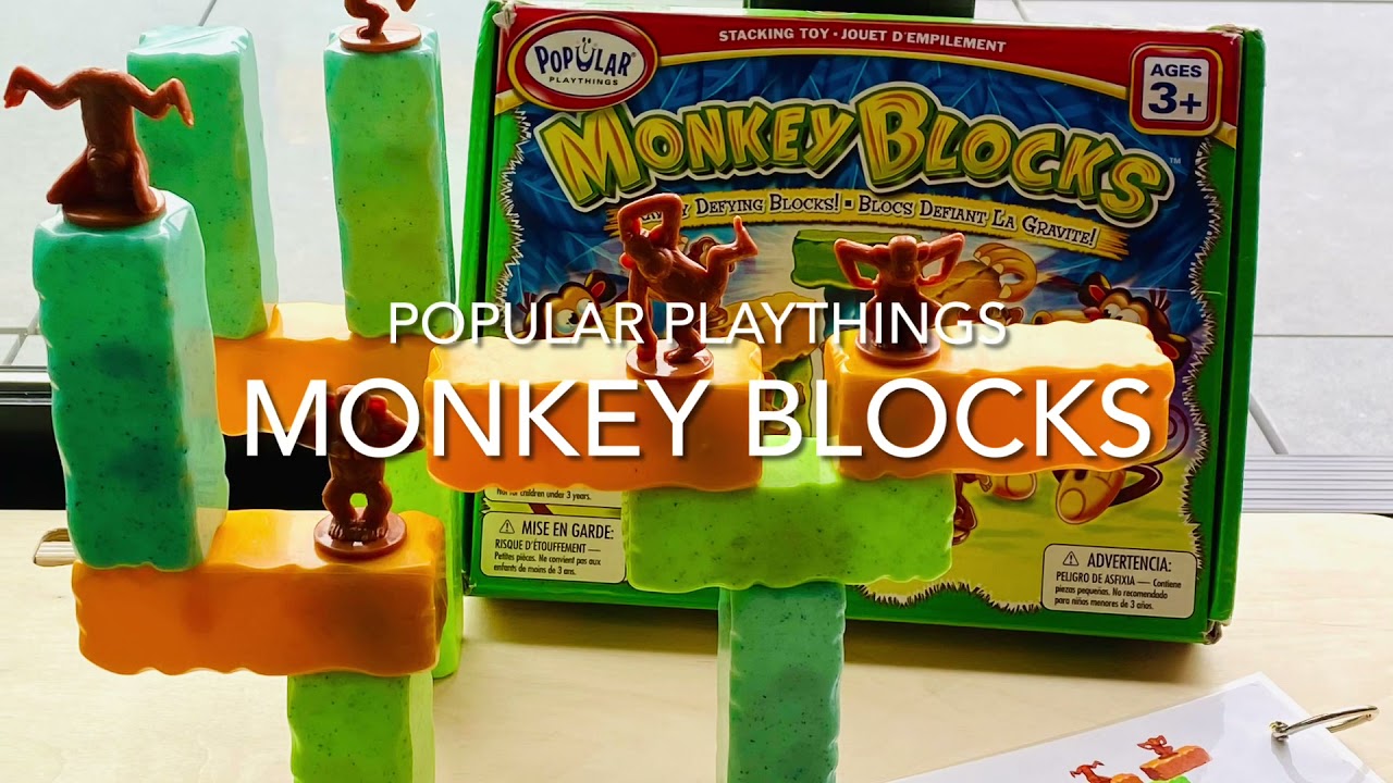 Monkey Blocks, by Popular Playthings