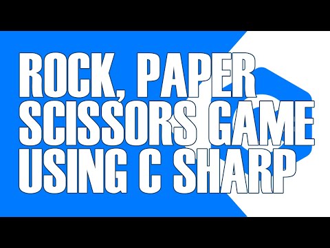 Rock, paper, scissors console game written in c sharp – Digital Freedom