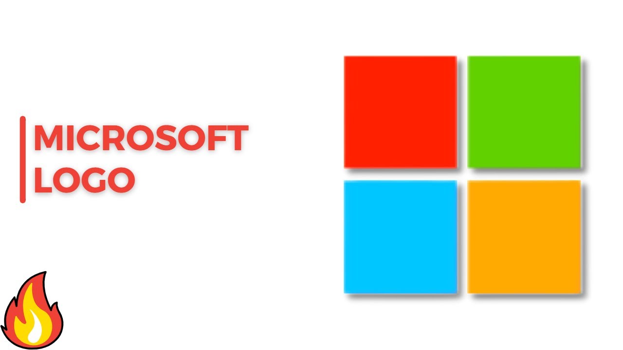 🔴How to Create the Microsoft Logo with HTML and CSS | Becodewala