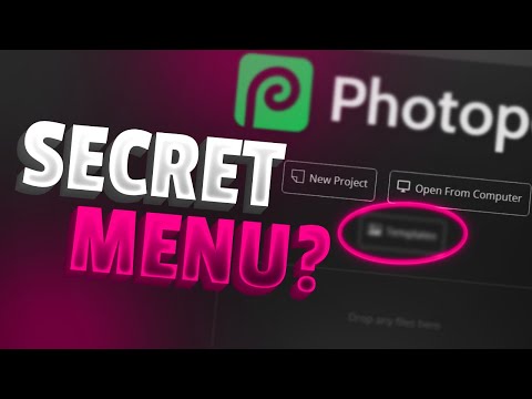 Where to find MORE BRUSHES in Photopea! (SECRET BRUSH MENU?)