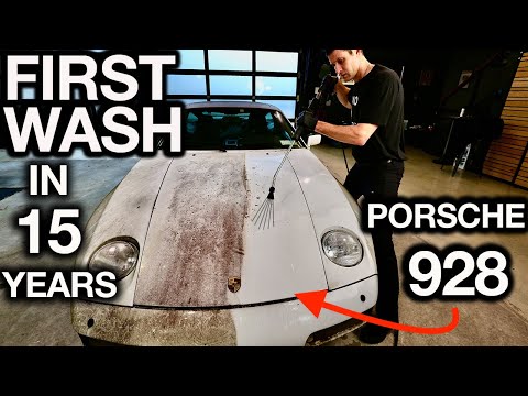 1988 Porsche 928 S4 Gets First Wash in 15 Years, It's Soothing to Watch ...