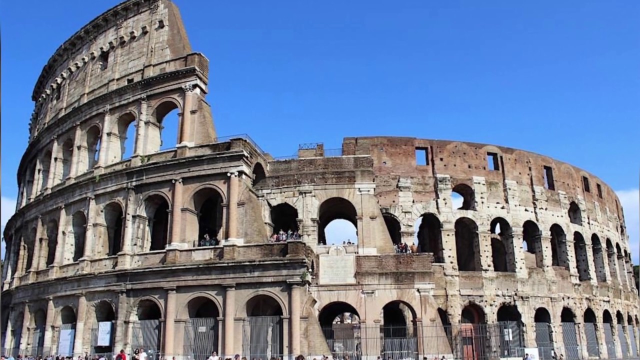 Coliseum - the largest amphitheatre ever built