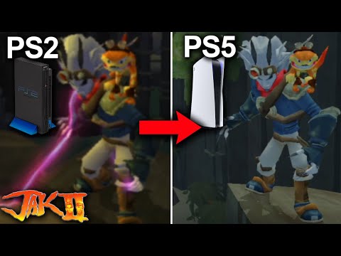 Jak 2 Renegade PS2 vs PS5 Graphics Comparison