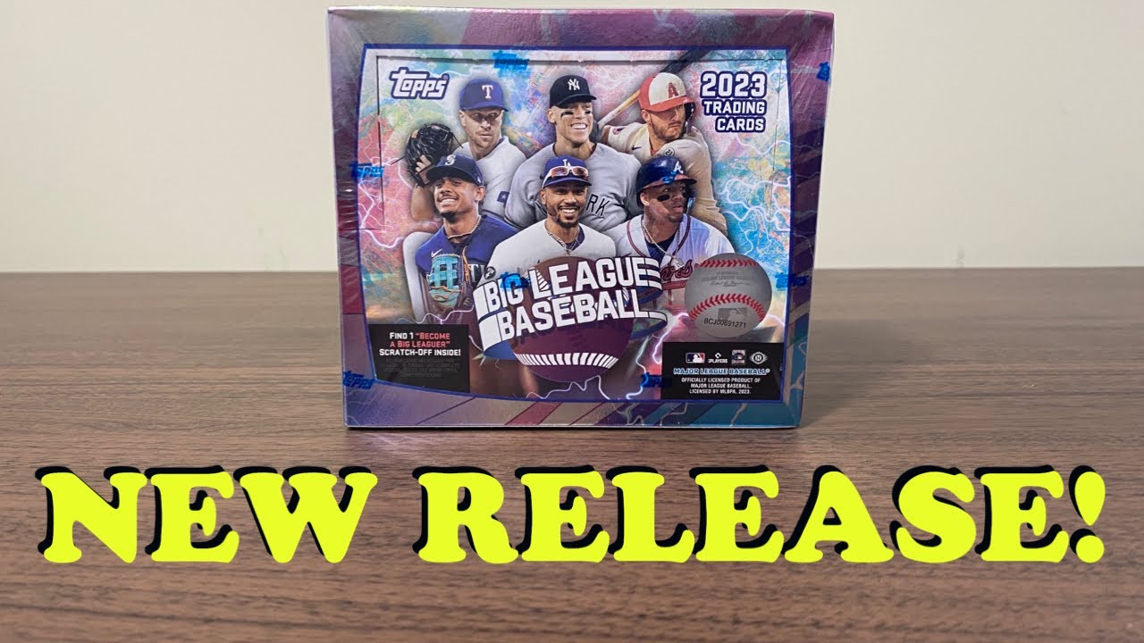 NEW RELEASE! | 2023 Topps Big League Baseball Hobby Box