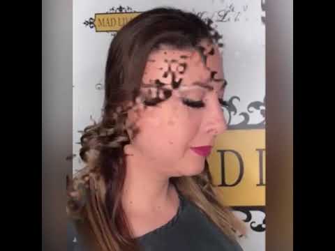 Make up for ladies in dubai #mad lillies salon #light eyemakeup
