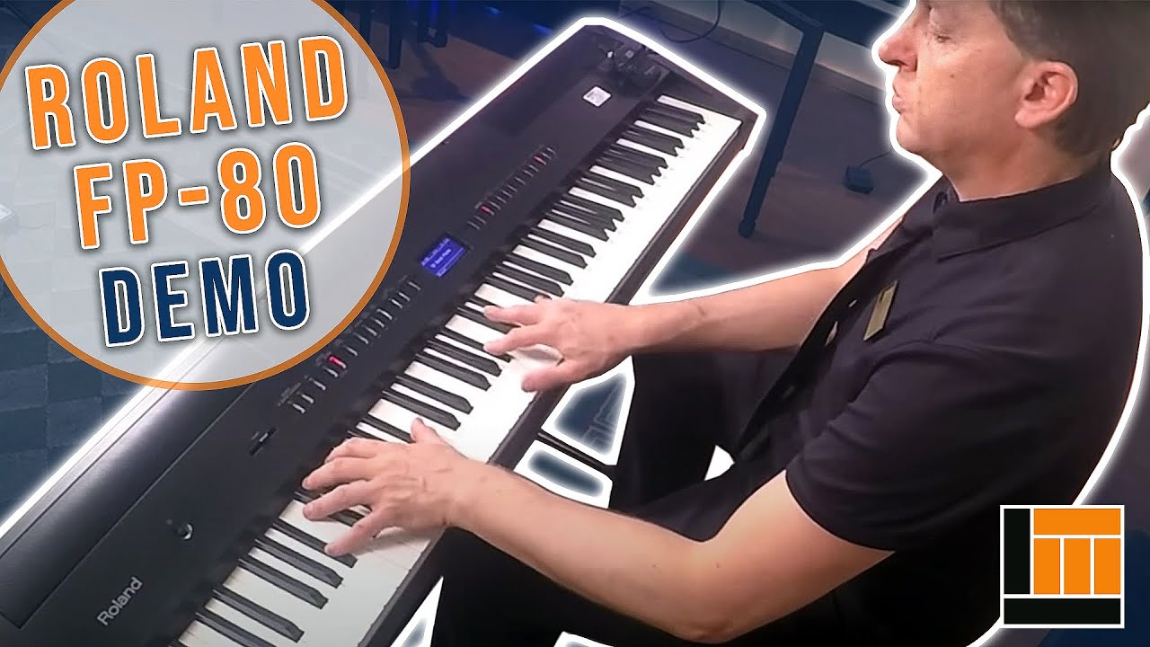 Roland FP-80 Digital Stage Piano [Product Demonstration]