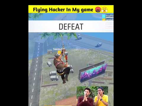 Flying Hacker in My Game 😳🤬|| Garena Free Fire