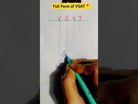 Full Form of VSAT | Meaning of VSAT |#shortsfeed #shorts #fullform #vsat #gkshorts #ytshorts #yt #gk