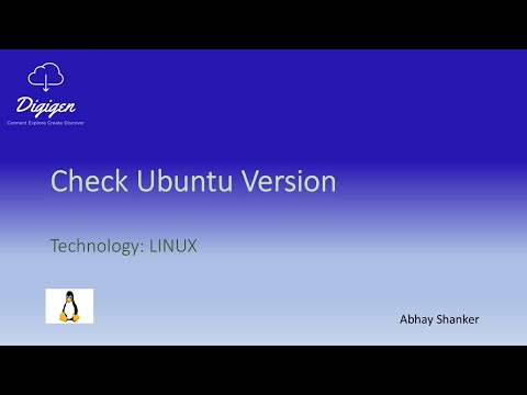 Check Ubuntu Version