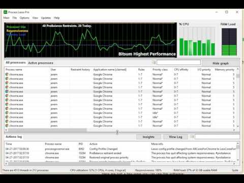 Process Lasso v9 Showing Off the New Configuration Profiles