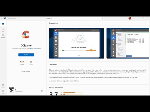 Fix CCleaner Not Installing From Microsoft Store On Windows 11/10 PC
