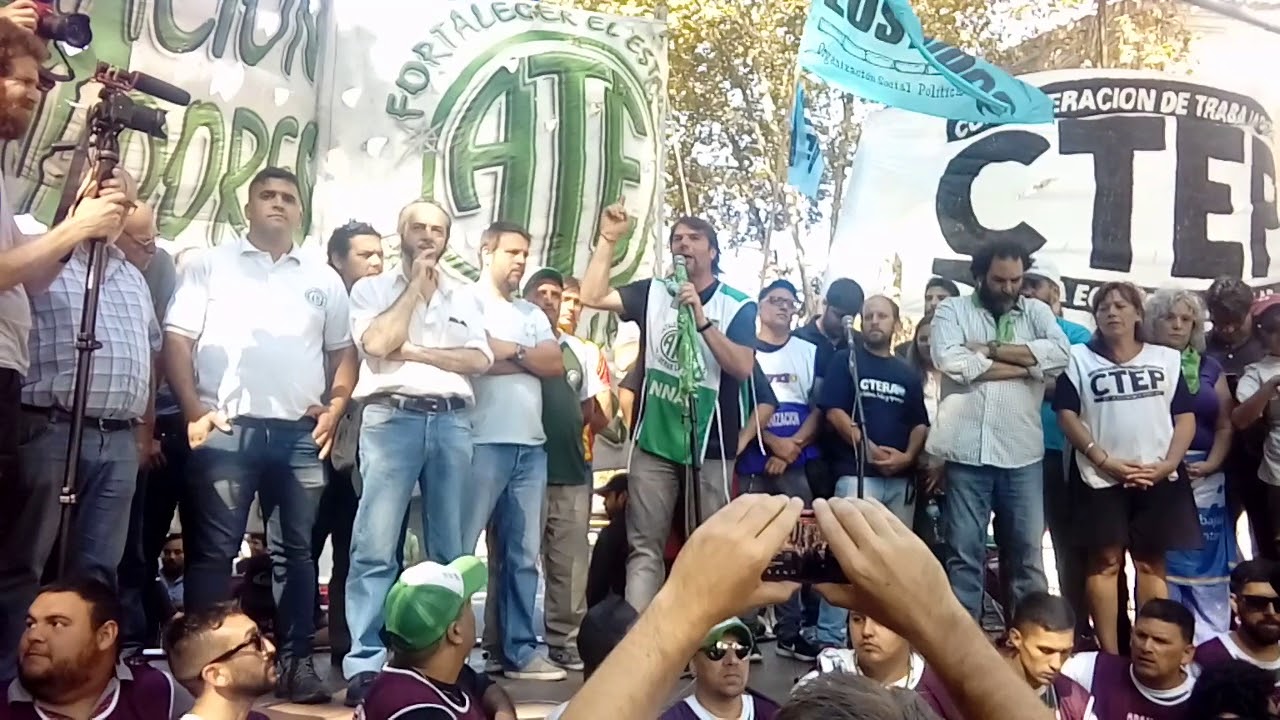 Daniel Catalano en el #28F