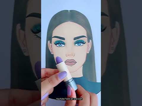 makeup 💄 #shorts #tonniartandcraft #youtubeshorts