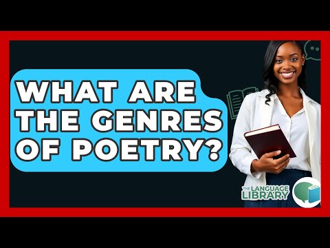 What Are The Genres Of Poetry? - The Language Library