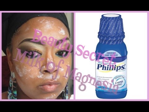 GET YOU SOME!!!! FIGHT OILY SKIN WITH MILK OF MAGNESIA!!! TUTORIAL